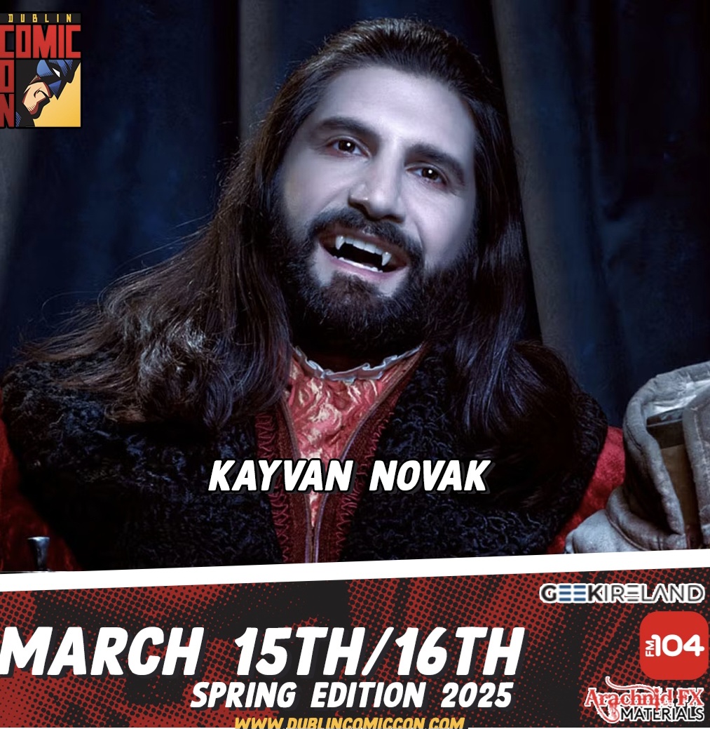 Get Your Teeth Into Dublin Comic Con Spring 2025 – The Time Warriors and Beyond